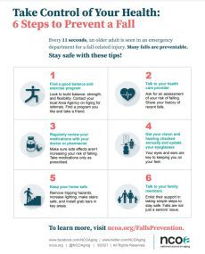 Falls Prevention Awareness Week Sept. 18 - 24 - MDI Hospital