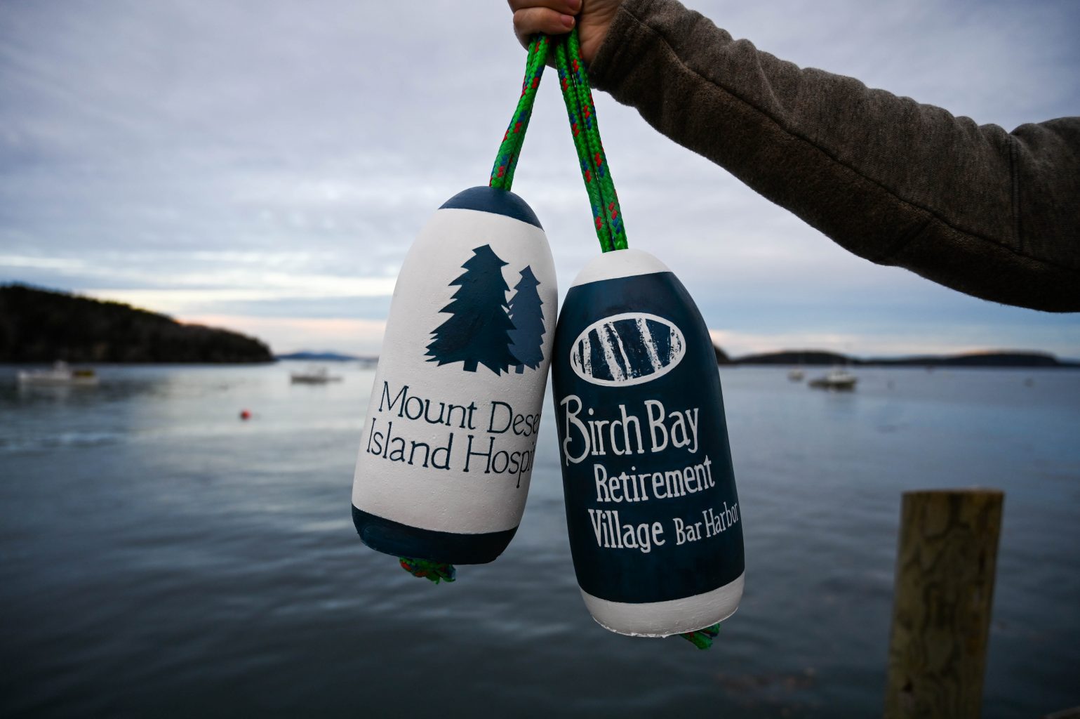 MDI Hospital Joins the 2022 Bar Harbor Buoy Tree - MDI Hospital