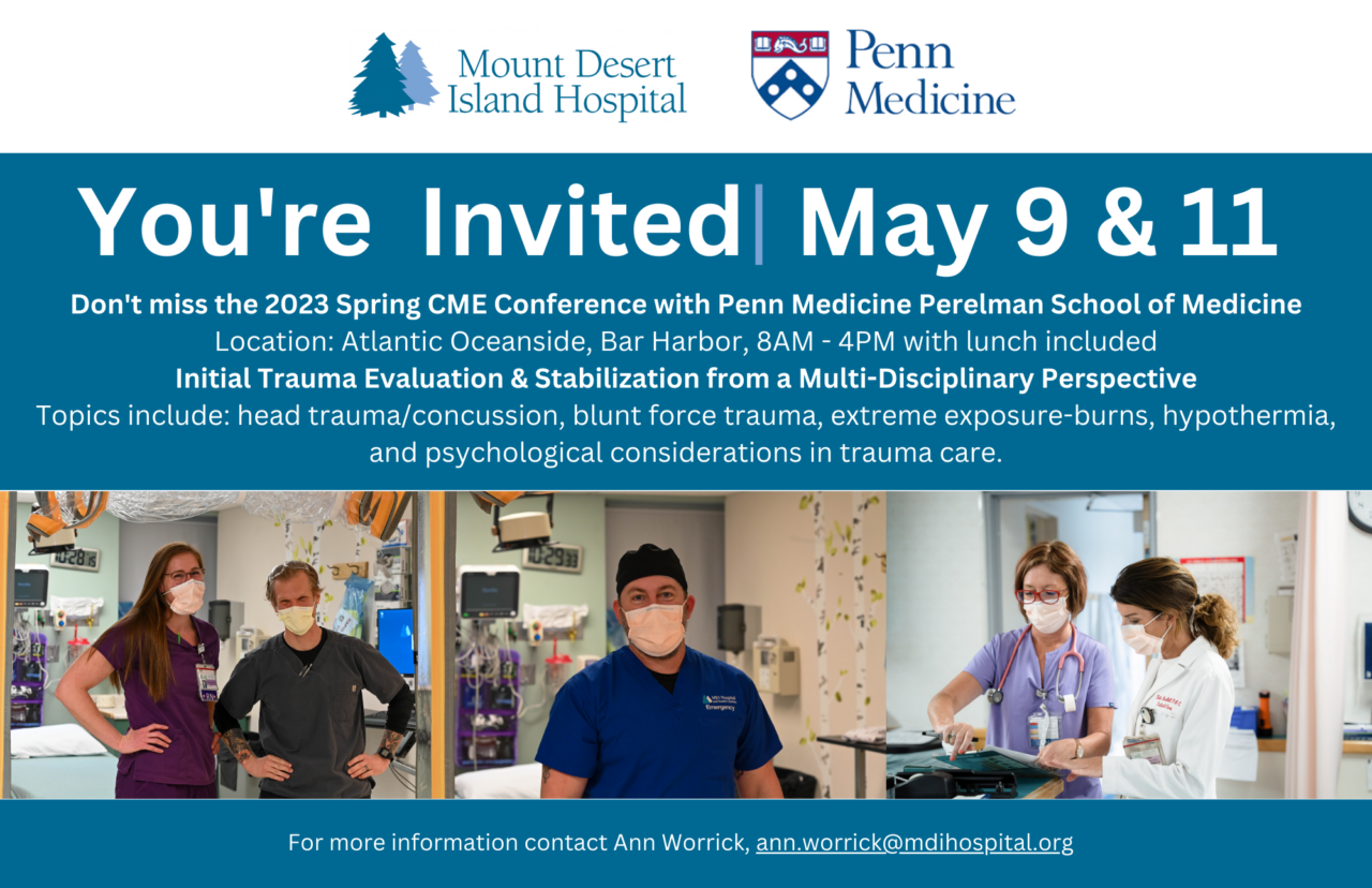2023 Spring UPenn CME Conference on Trauma - MDI Hospital