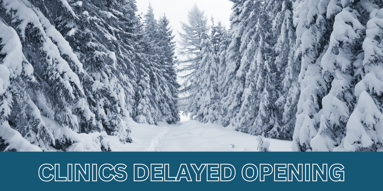 Clinic Delays & Closures (12/4) - MDI Hospital