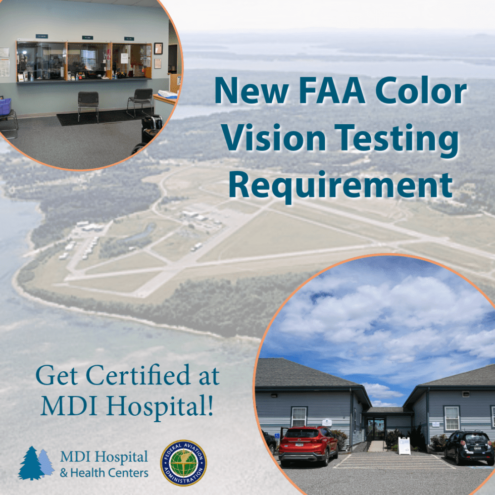 FAA Color Vision Testing for Pilots Now Available at MDI Hospital’s ...