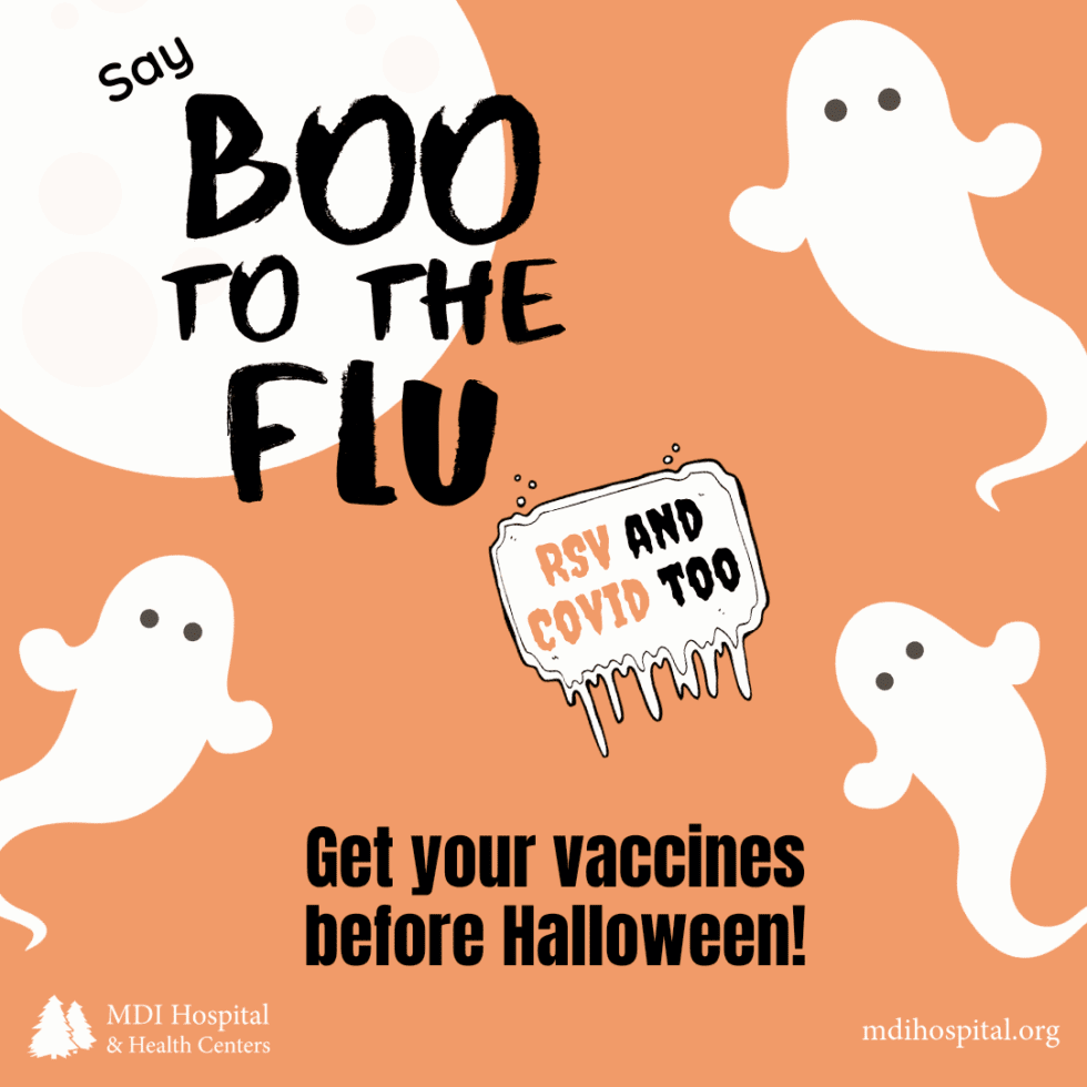 Say "Boo to the Flu" with us this Halloween! - MDI Hospital